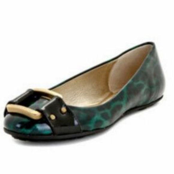 Jimmy Choo | Shoes | Jimmy Choo Morse Patent Leather Leopard Gold Logo ...